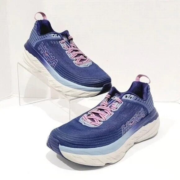 Hoka One One | Shoes | Hoka One One Womens Purple Bondi 6 Running Shoes ...